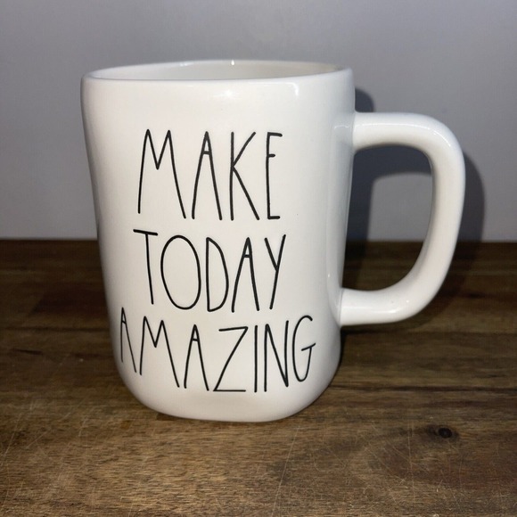 Rae Dunn | Dining | New Rae Dunn Make Today Amazing Motivational Mug ...